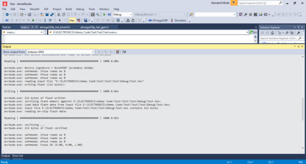 How to Flash or Program Arduino from Atmel Studio? - Arnab Kumar Das