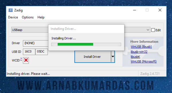 How to Flash or Program Arduino using USBasp from Atmel Studio?