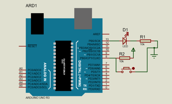 GPIO Programming : Arduino / ATmega328p - Arduino