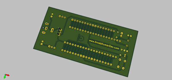 8051 Development Board v1.0 - Arnab Kumar Das