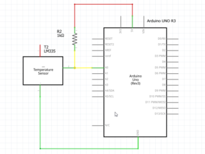 LM335 / LMX35 / Temperature Sensor : Arduino / ATmega328p - Arnab Kumar Das